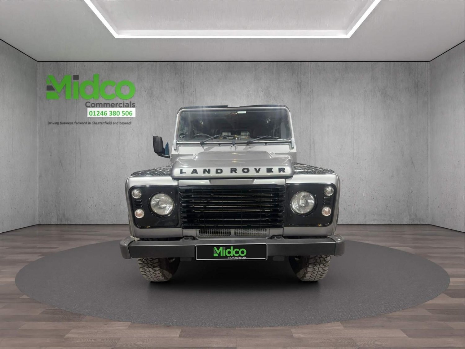 Used LAND ROVER DEFENDER 110 2013 Grey for sale - £24995 +VAT in ...