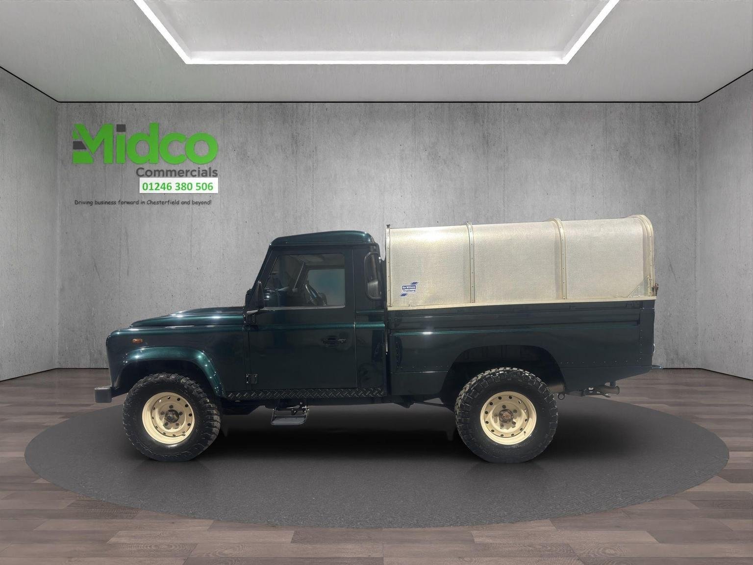 Used LAND ROVER DEFENDER 110 2016 Green for sale - £28995 +VAT in ...